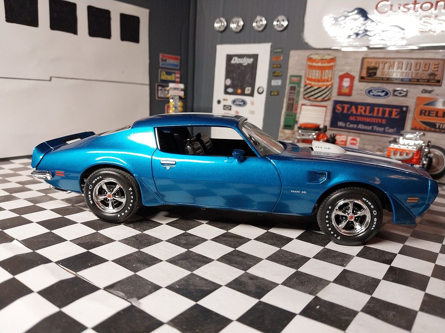 Spray Lacquer TS54 Light Met Blue 3 oz -- Hobby and Model Lacquer Paint ...