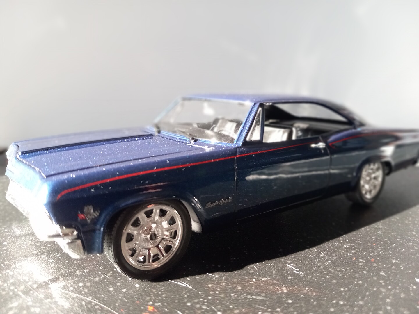 1965 Chevy Impala -- Plastic Model Car Kit -- 1/25 Scale -- #85-4190 ...