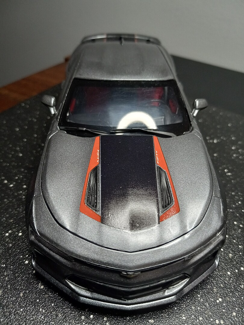2017 Chevy Camaro 50th Anniversary -- Plastic Model Car Kit -- 1/25 ...