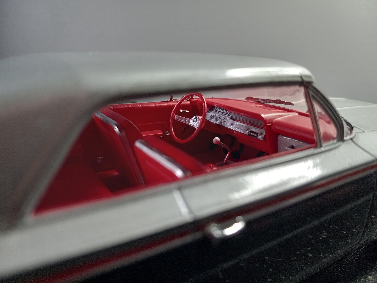 '62 Chevy Impala Convertible -- Plastic Model Car -- 1/25 Scale ...