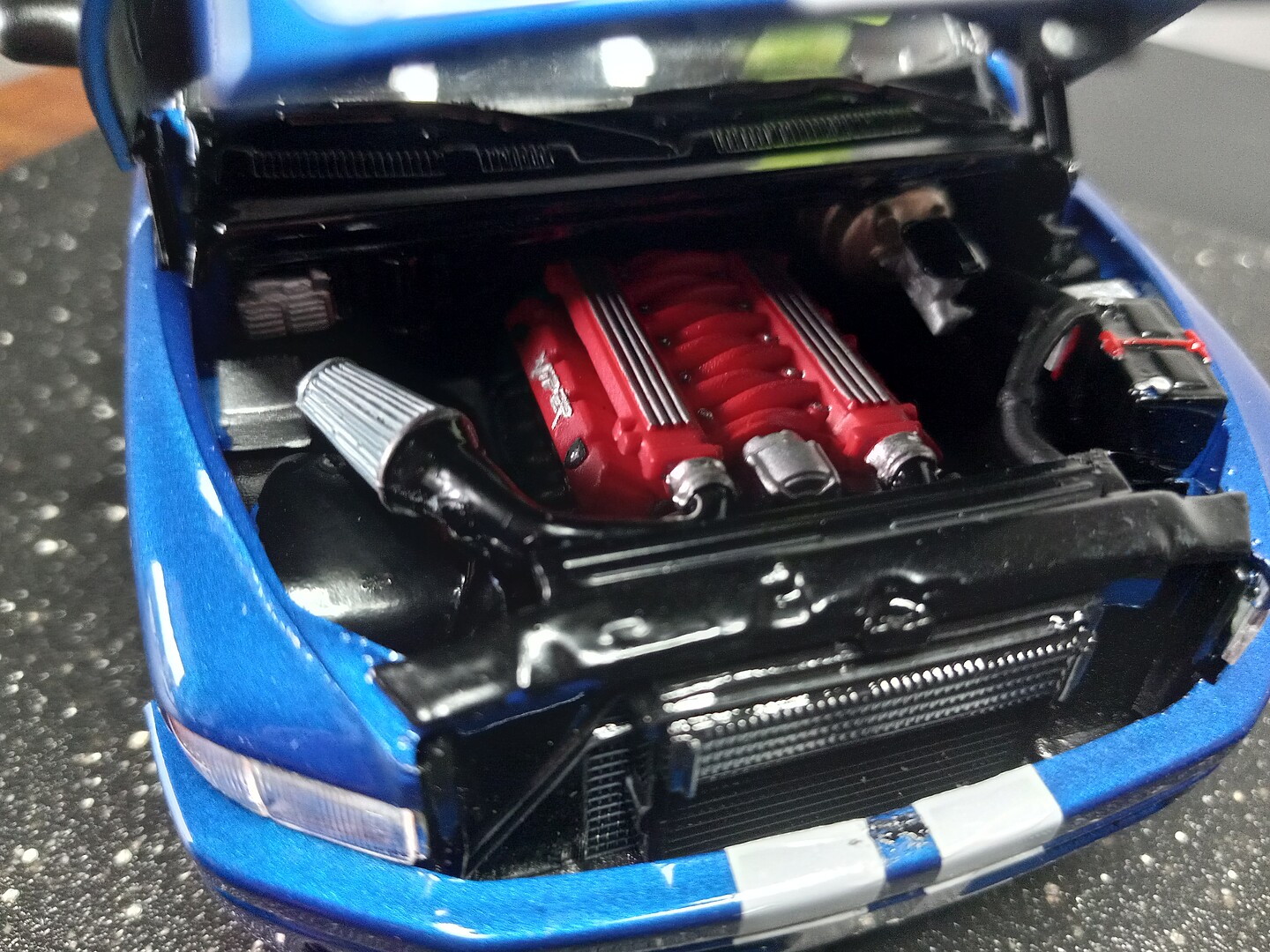 Spray Lacquer TS50 Blue Mica 3 oz -- Hobby and Model Lacquer Paint ...