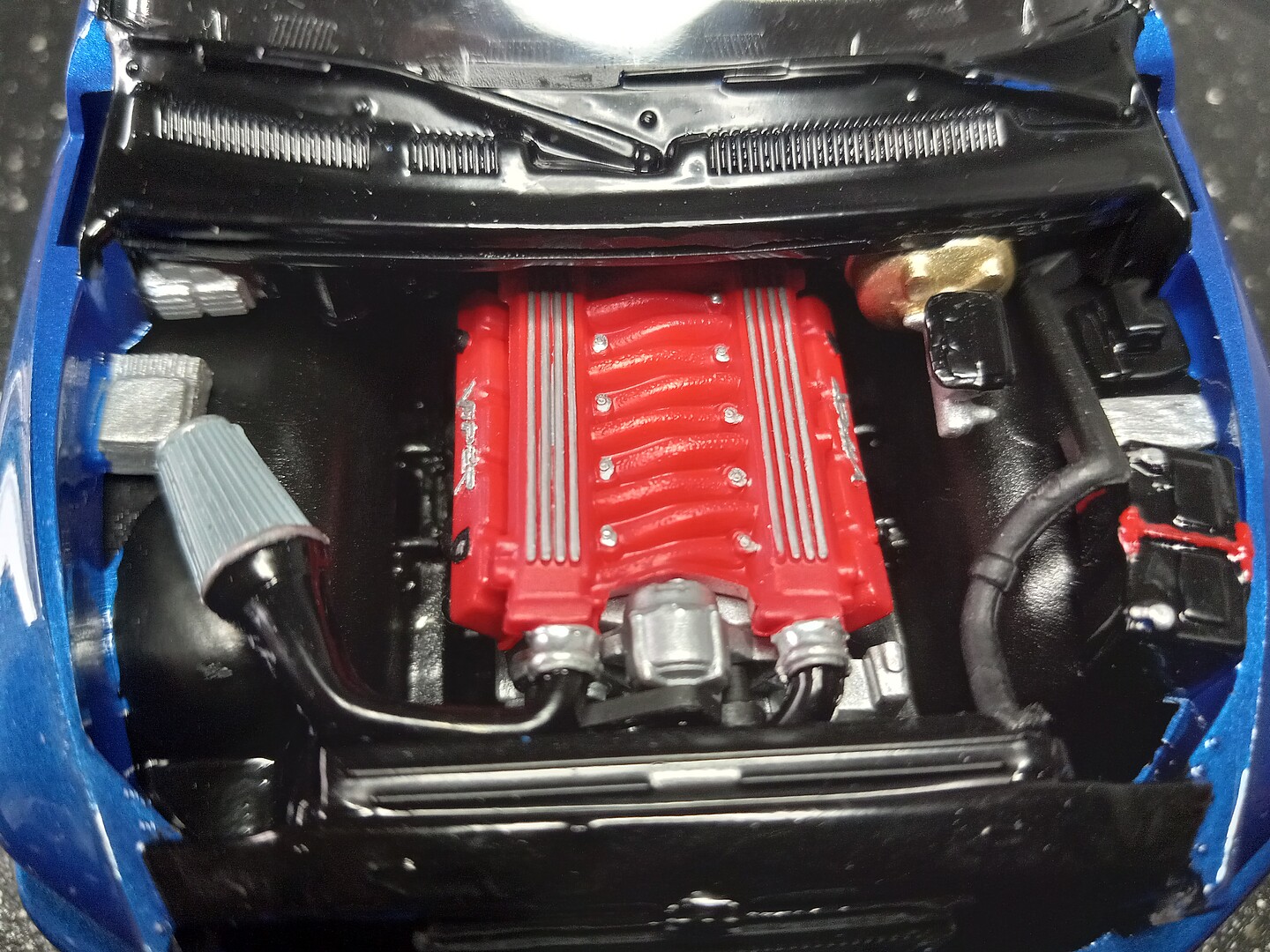 Spray Lacquer TS50 Blue Mica 3 oz -- Hobby and Model Lacquer Paint ...