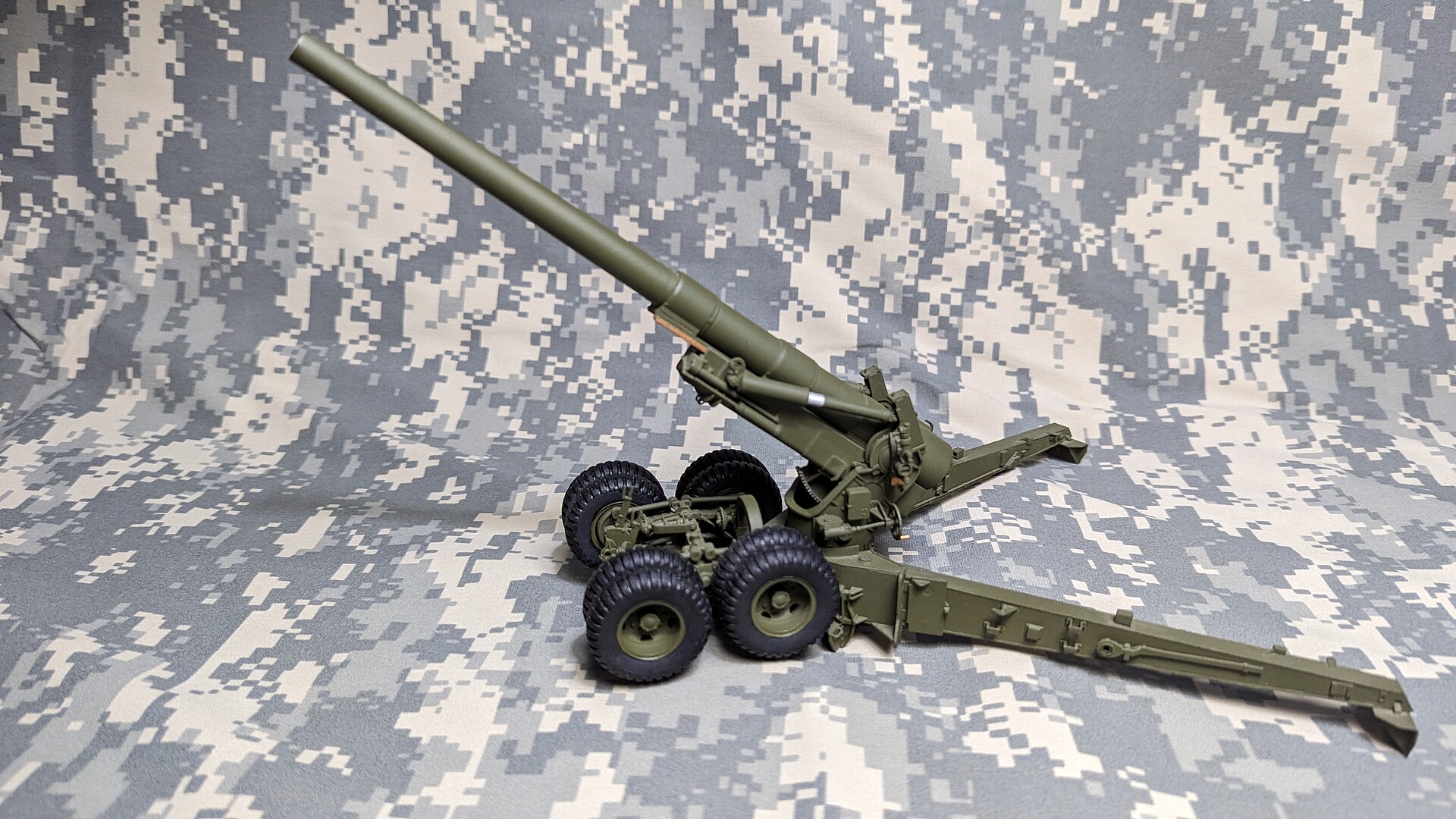 Gallery Pictures AFVClub M59 155mm Long Tom Gun Plastic Model Artillery ...