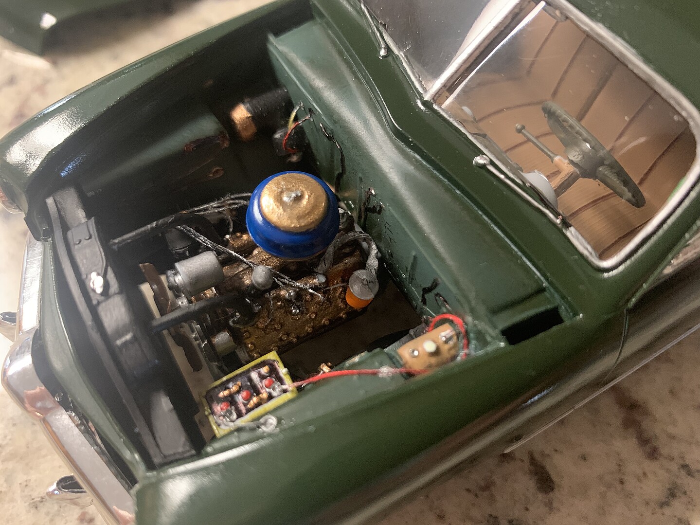 1949 Ford The 49er Coupe -- Plastic Model Car Vehicle Kit -- 1/25 Scale ...