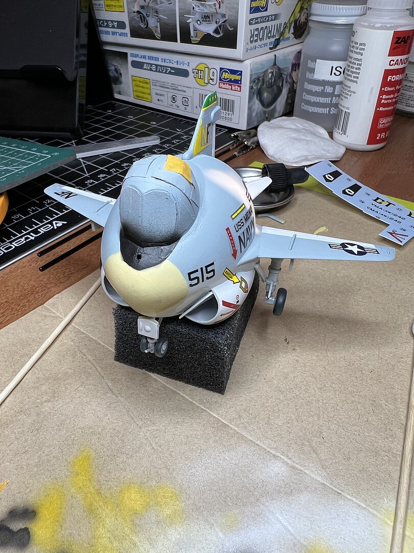 Egg Plane A-6 Intruder -- Plastic Model Airplane Kit -- #60130 pictures ...