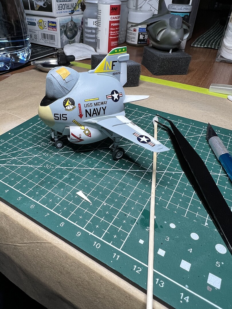 Egg Plane A-6 Intruder -- Plastic Model Airplane Kit -- #60130 pictures ...