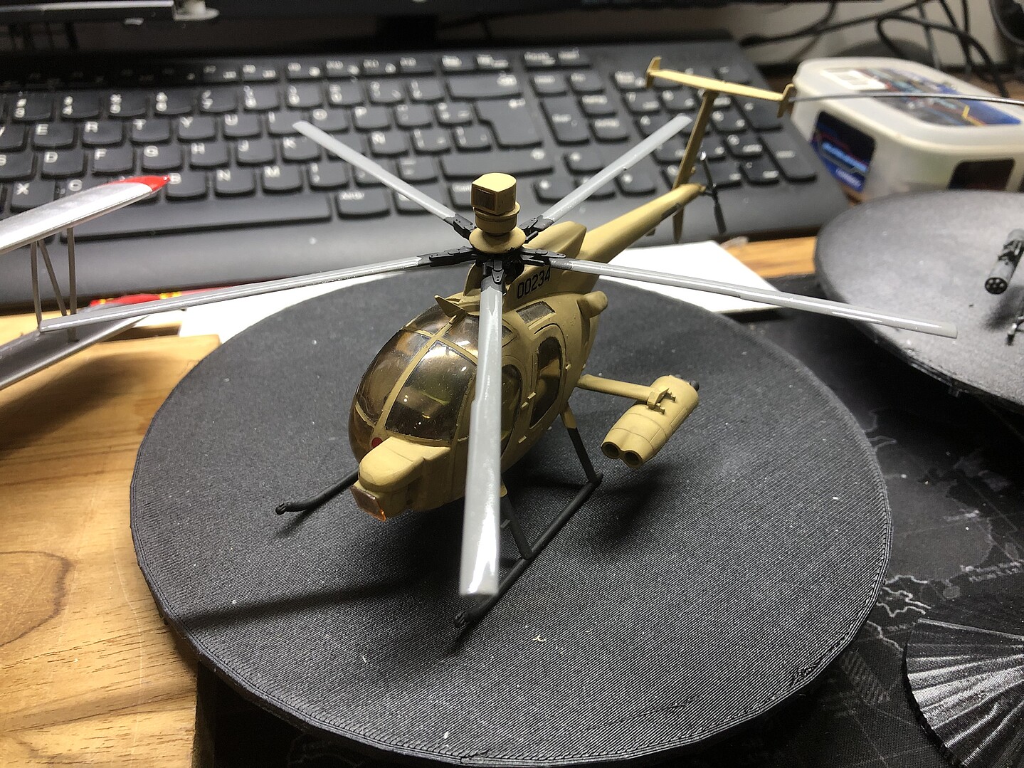 Hughes 500D Tow Helicopter -- Plastic Model Helicopter Kit -- 1/48 ...