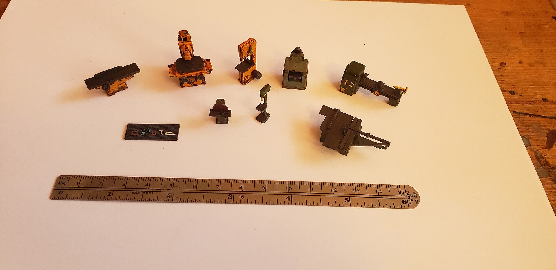 Workshop Furnishings -- HO Scale Model Railroad Building Accessory ...