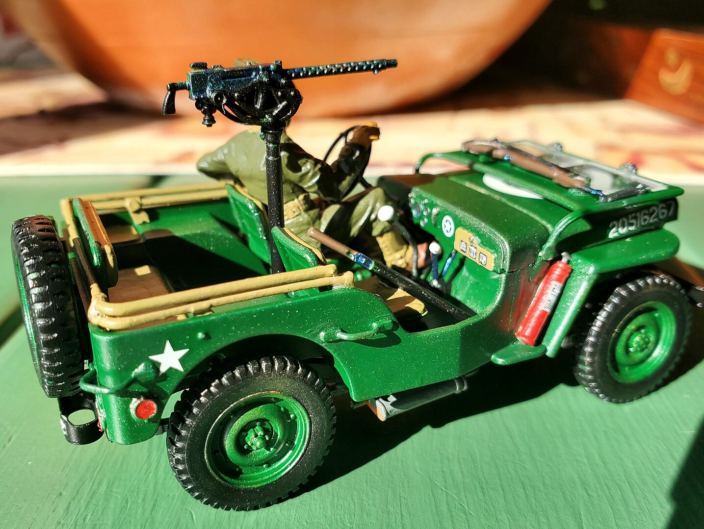 US Willys MB Jeep -- Plastic Model Military Vehicle Kit -- 1/35 Scale ...