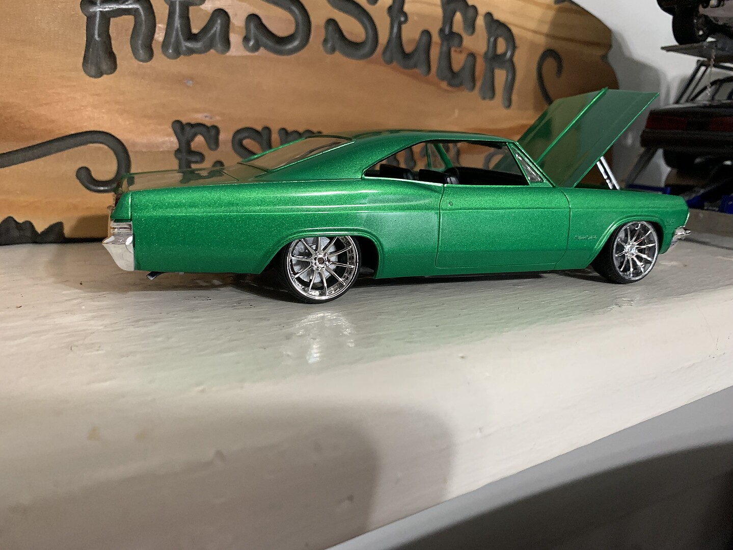 1965 Chevy Impala -- Plastic Model Car Kit -- 1/25 Scale -- #85-4190 ...