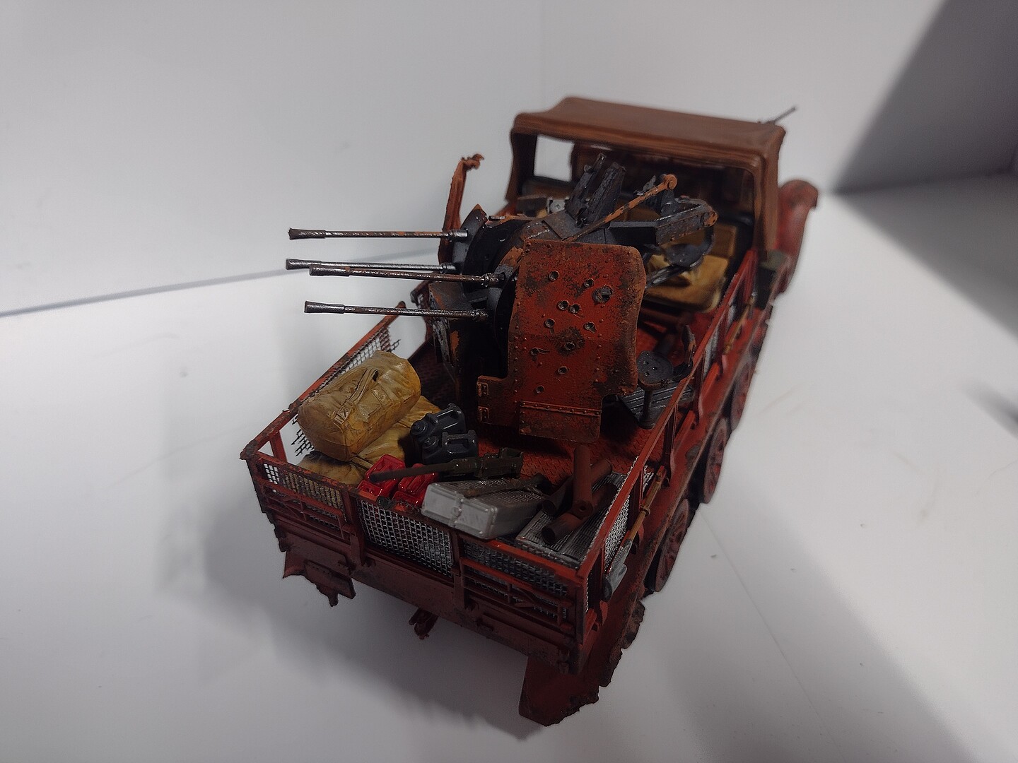 German 8 Ton 1/2 Track Sd.Kfz. -- Plastic Model Military Vehicle Kit ...