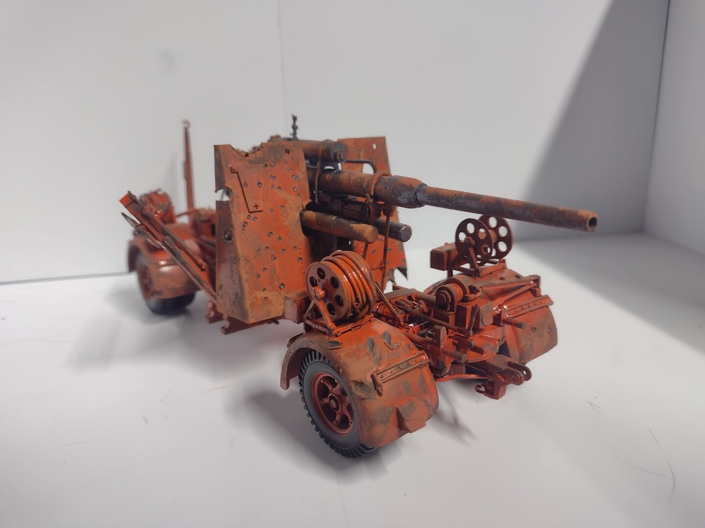 German 88mm Gun Flak 36/37 -- Plastic Model Military Diorama Kit -- 1/ ...