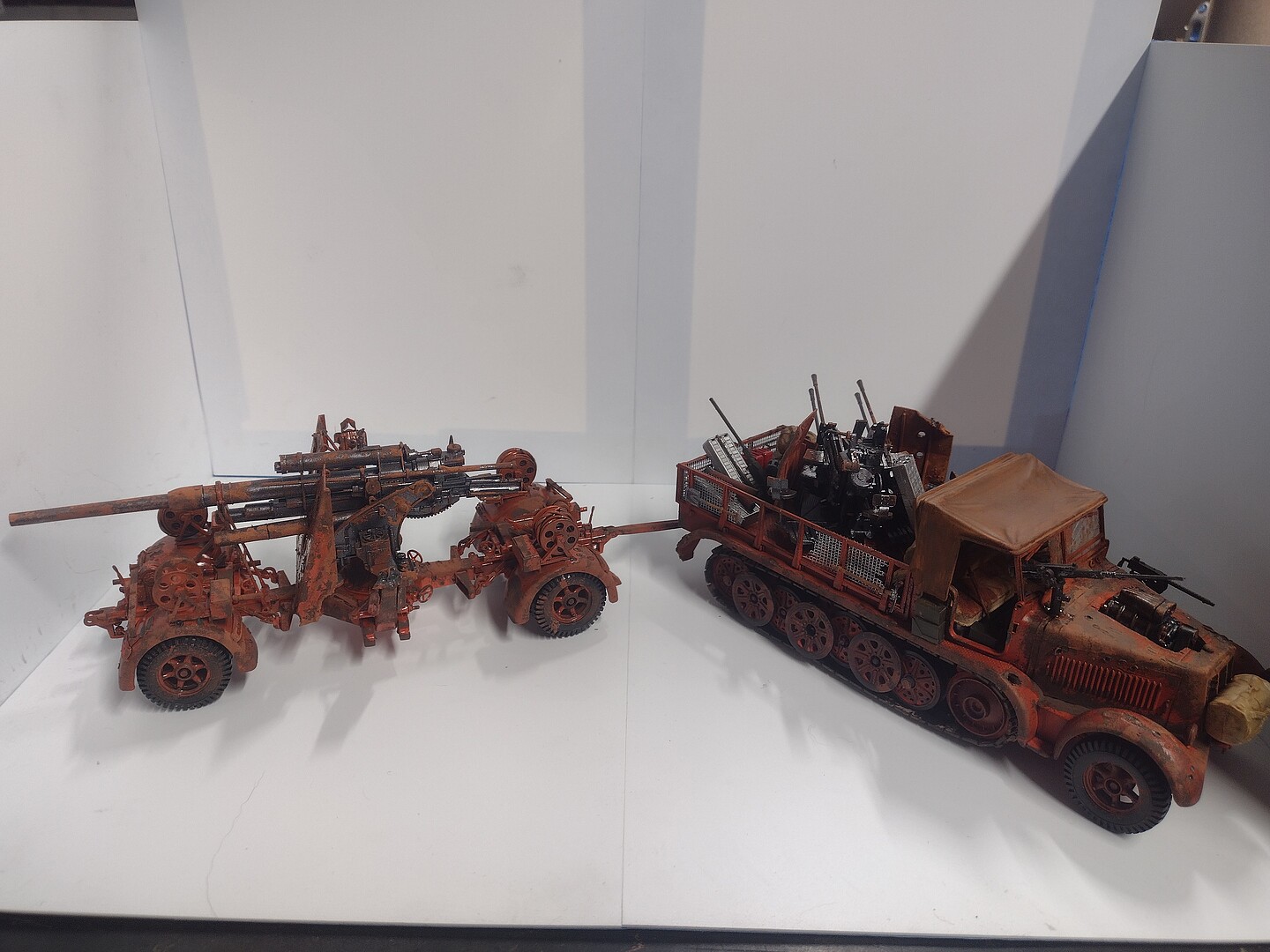 German 88mm Gun Flak 36/37 -- Plastic Model Military Diorama Kit -- 1/ ...