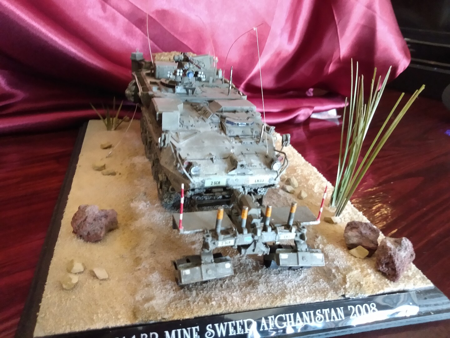 M1132 Stryker Engineer Squad Vehicle w/LWMR Mine Roller/SOB -- 1/35 ...