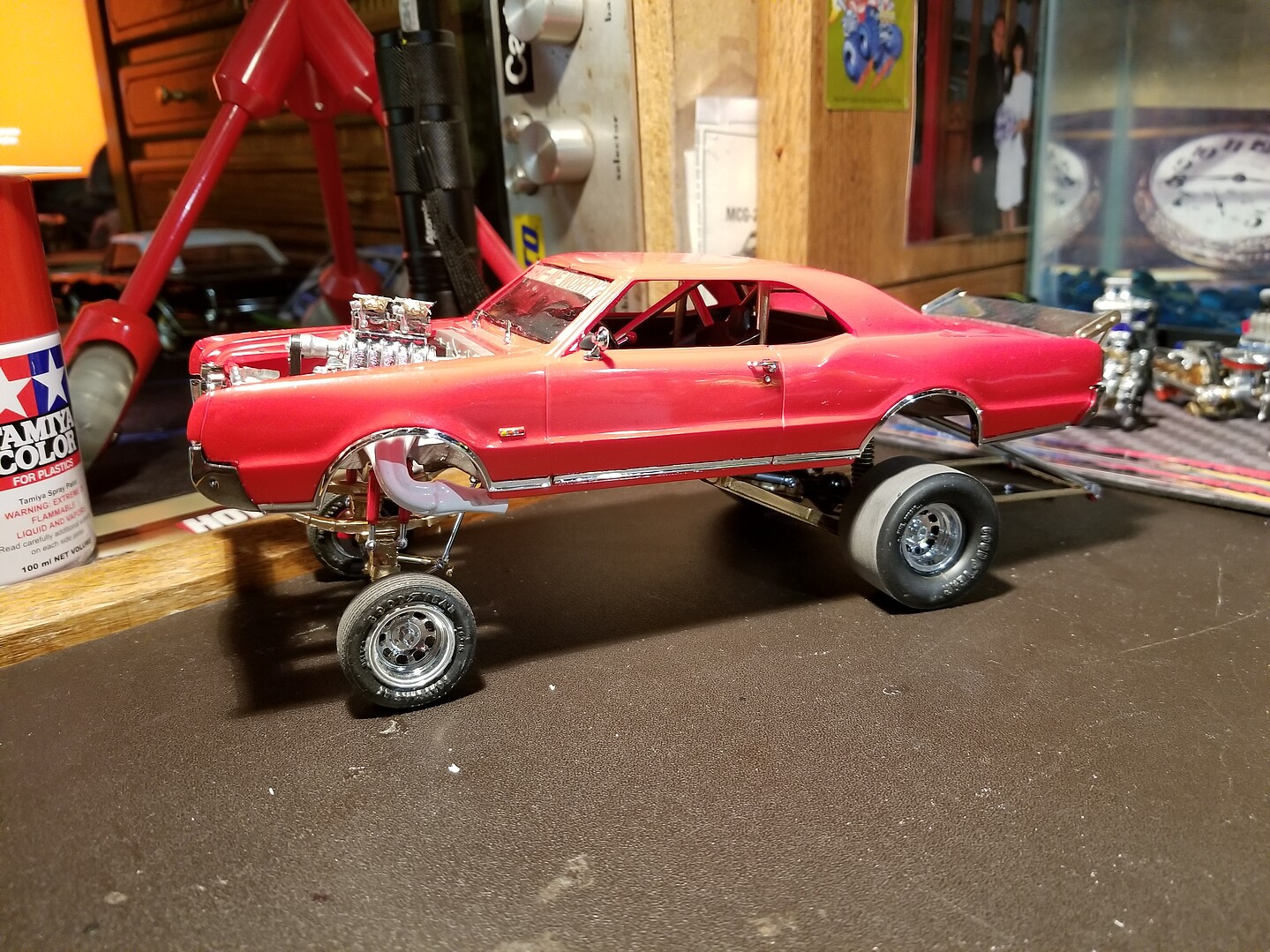 1967 Oldsmobile 442 -- Plastic Model Car -- 1/25 Scale -- #1365 ...