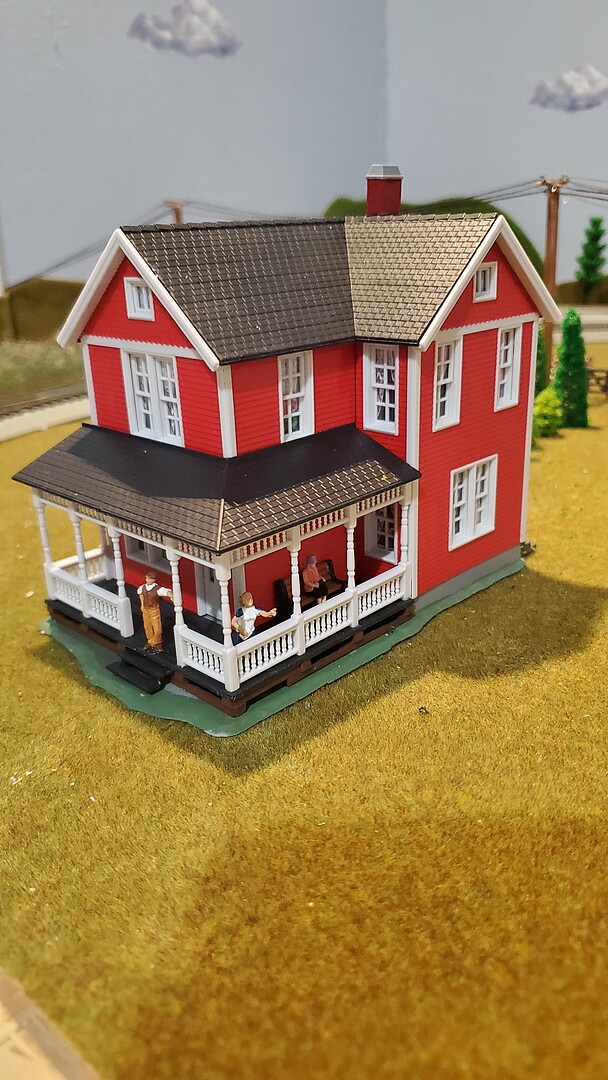 Gallery Pictures Walthers Cottage Grove Farm House HO Scale Model ...
