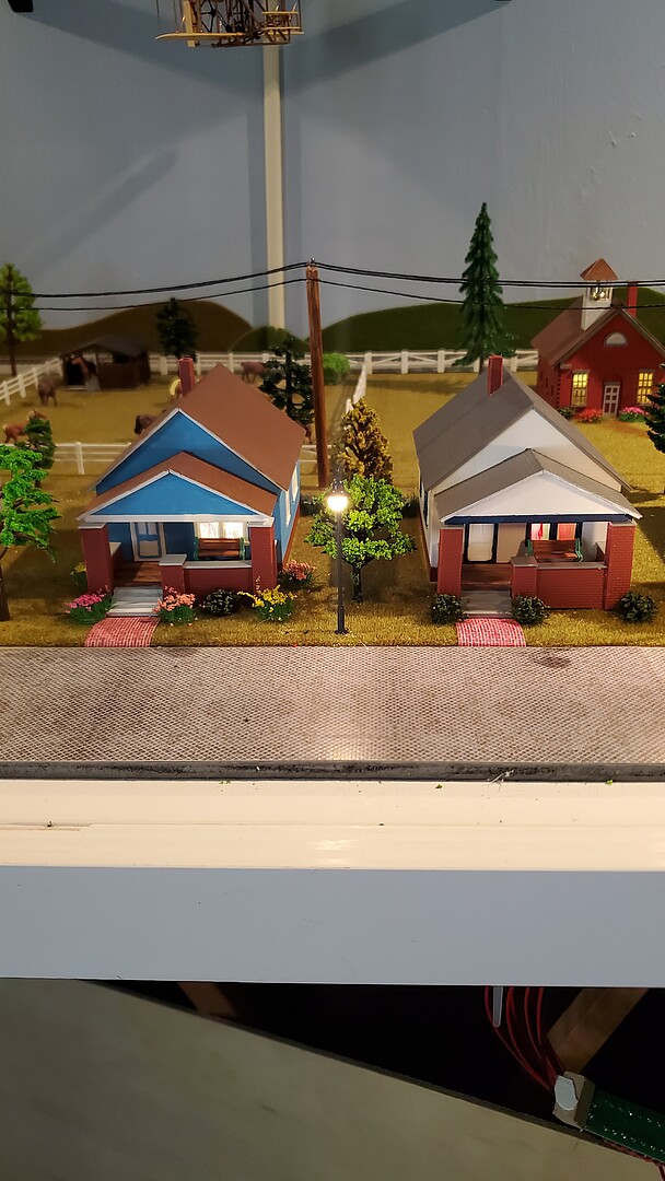 1 Story House w/ Front Porch -- Model Railroad Building Kit -- HO Scale ...