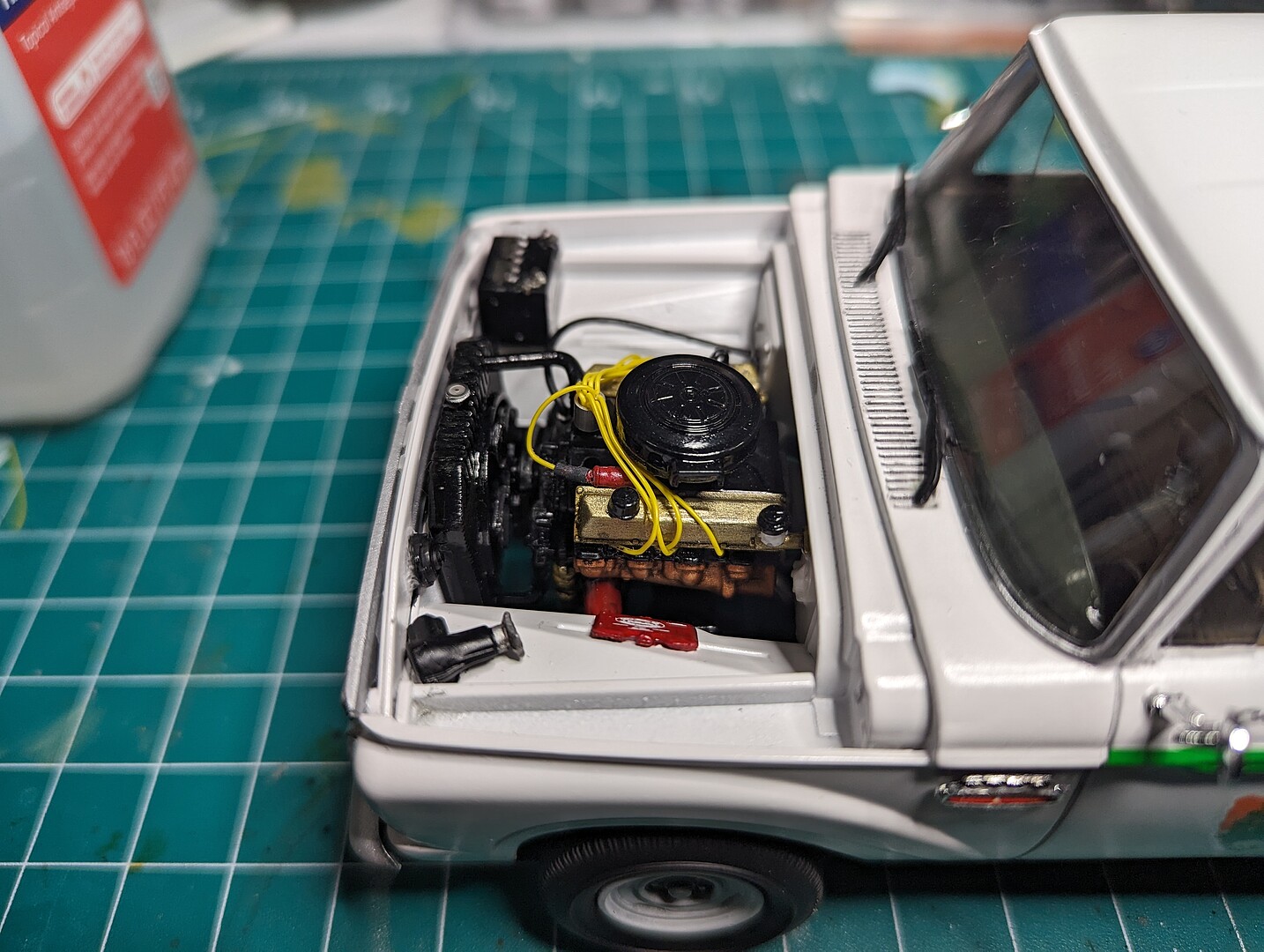 1966 Ford F100 Custom Cab 4x4 Truck (2nd Qtr) -- Plastic Model Vehicle ...