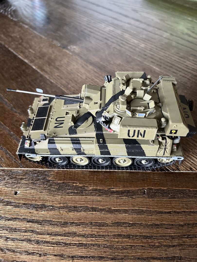 British CVRT FV107 Scimitar Tank -- Plastic Model Tank Kit -- 1/35 ...