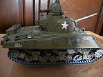 Tamiya US Medium Tank M4A3 Sherman w/ Motor Plastic Model Military Tank ...