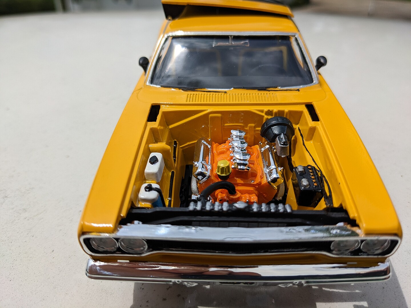 1970 Plymouth Roadrunner -- Plastic Model Car Kit -- 1/24 Scale ...