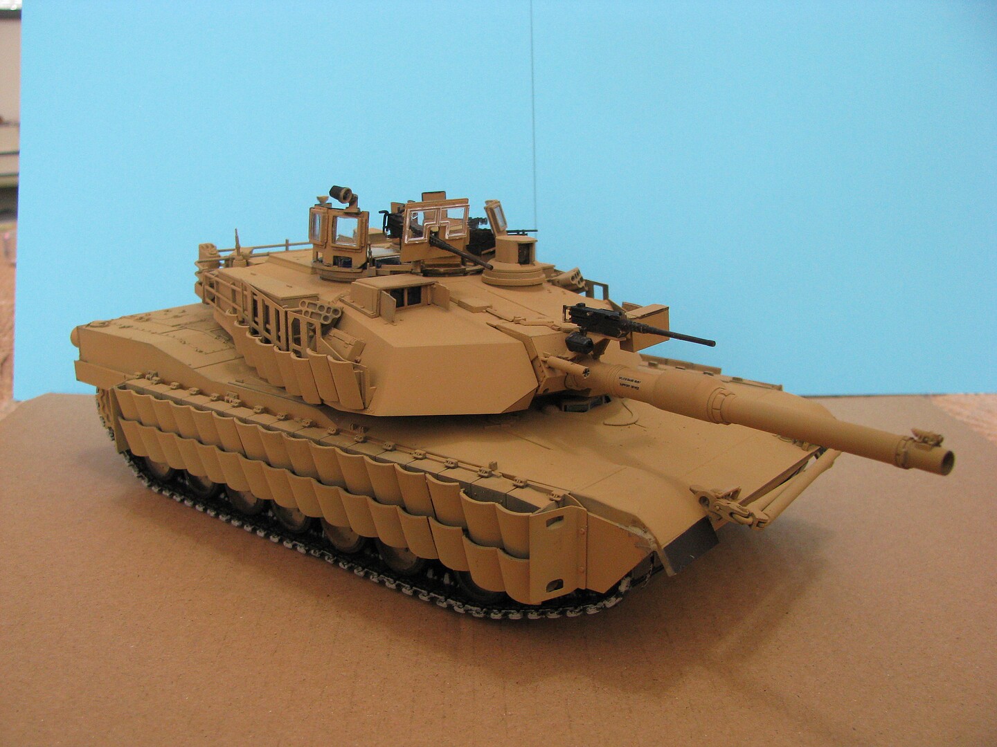 US M1A2 SEP Abrams Tusk II Tank -- Plastic Model Military Vehicle Kit ...