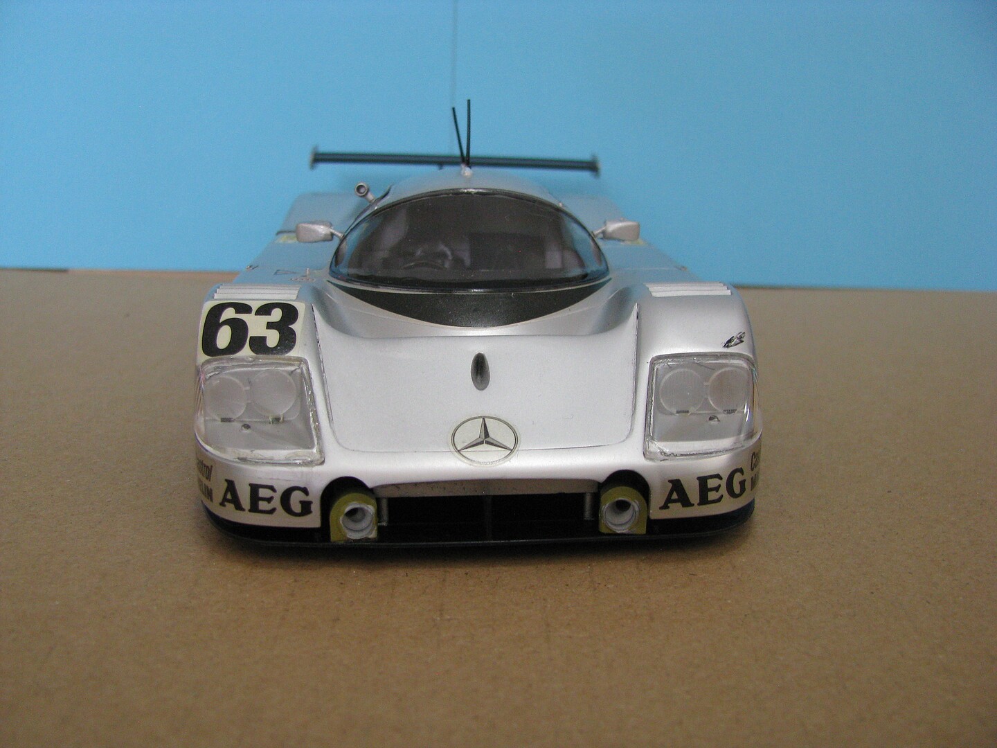 1989 Sauber-Mercedes C9 -- Plastic Model Car Vehicle Kit -- 1/24 Scale ...