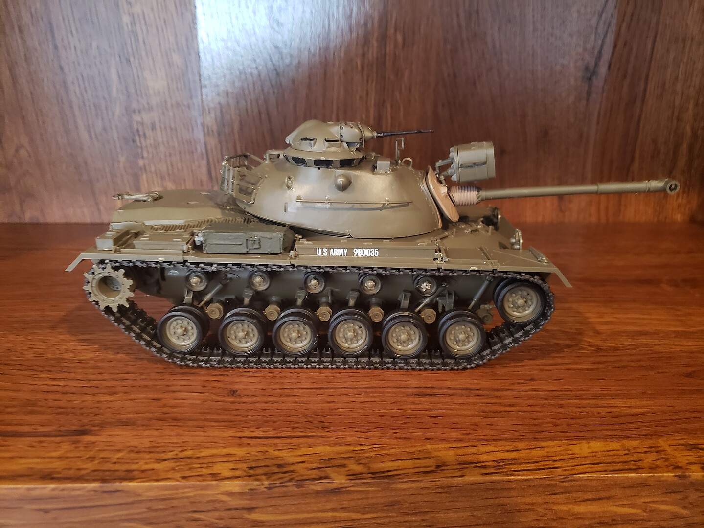 US M48A3 Patton Tank -- Plastic Model Military Vehicle Kit -- 1/35 Scale -- #35120 pictures by ...