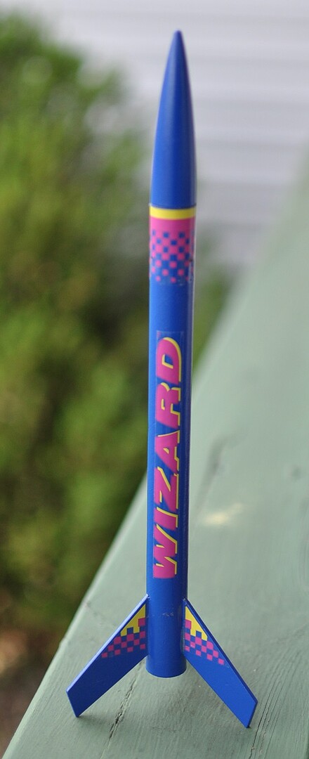 Wizard Model Rocket Kit -- Skill Level 1 -- #1292 pictures by mh9162013