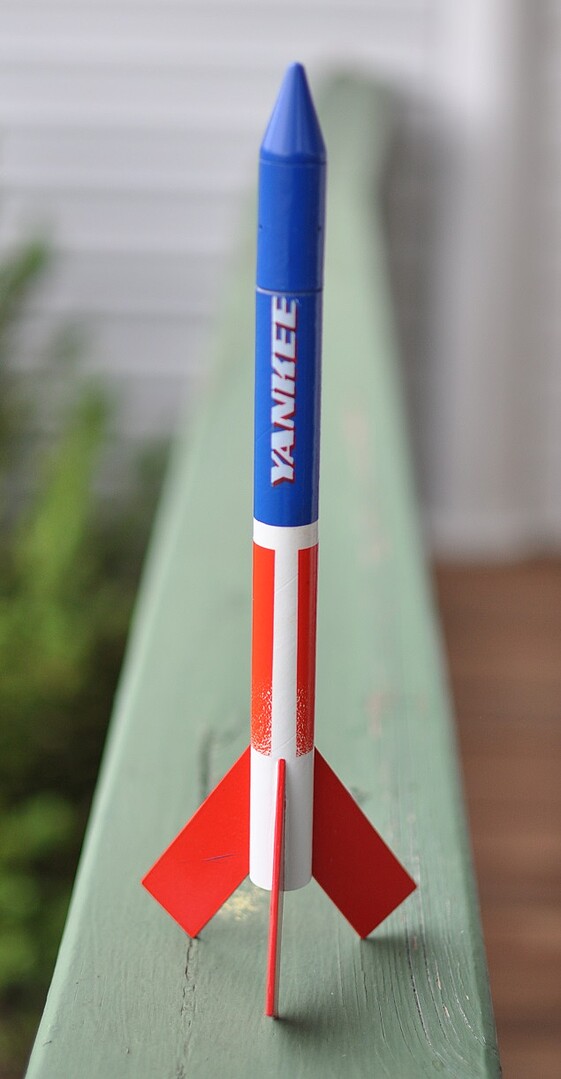 Gallery Pictures Estes Yankee Model Rocket Kit Skill Level 1 #1381