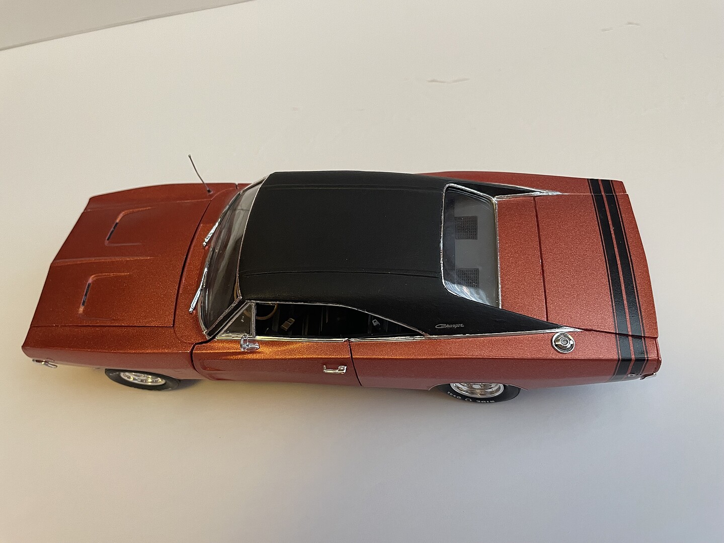 1968 Dodge Charger 2'n1 -- Plastic Model Car Kit -- 1/25 Scale ...