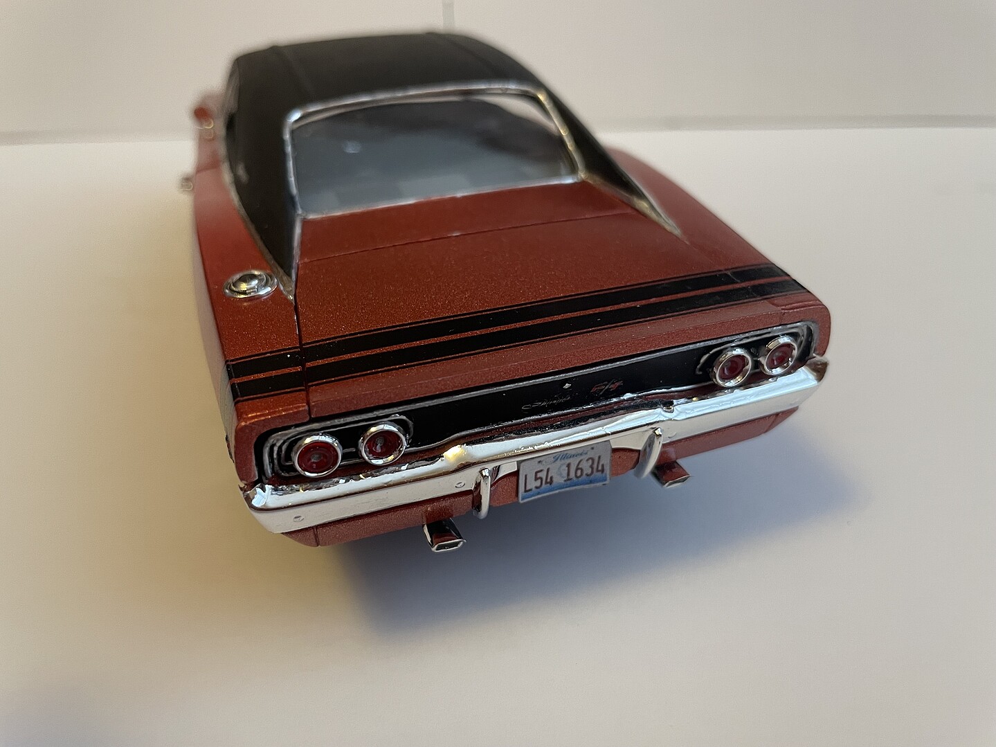 1968 Dodge Charger 2'n1 -- Plastic Model Car Kit -- 1/25 Scale ...