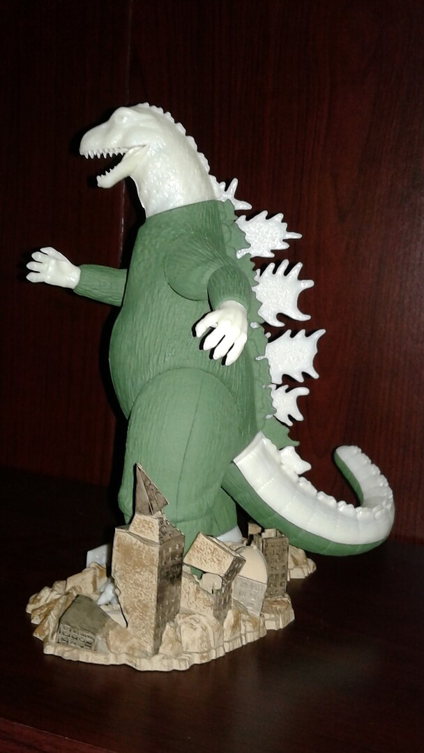 Glow-in-the-Dark Godzilla -- Plastic Model Fantasy Figure -- #466 ...