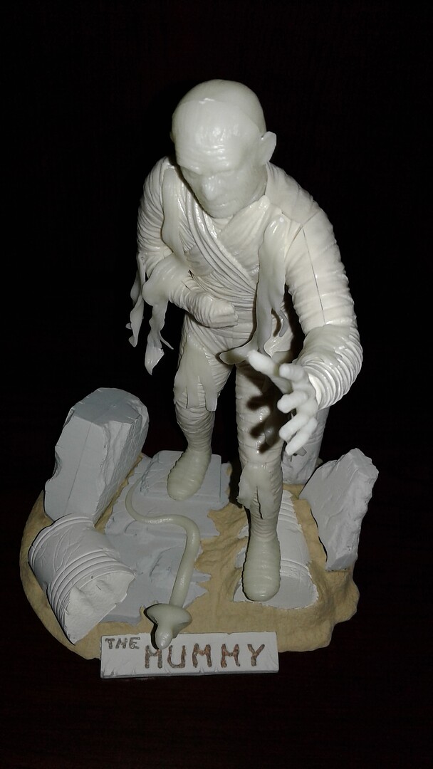 Mummy Glow-in-the-Dark (formerly Aurora) -- Plastic Model Fantasy ...