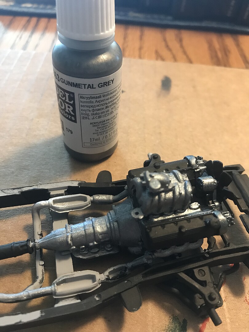 Gallery Pictures Vallejo Model Color GUNMETAL GREY 17ml Hobby and Model ...