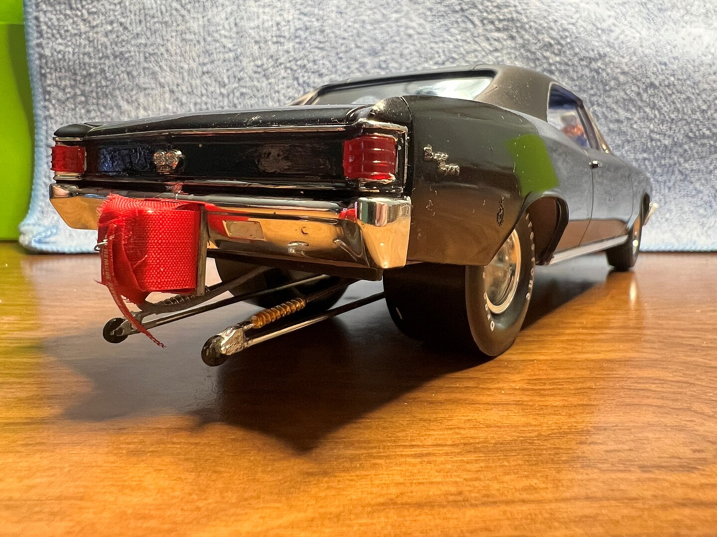 1967 Chevy Chevelle Pro Street Car -- 1/25 Scale -- Plastic Model Car ...