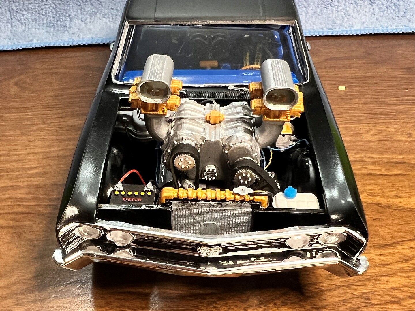 1967 Chevy Chevelle Pro Street Car -- 1/25 Scale -- Plastic Model Car ...