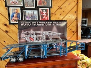 Auto Transport Trailer -- Plastic Model Trailer Kit -- 1/25 Scale ...