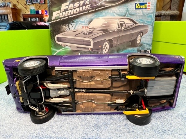 Fast & Furious 1970 Dodge Charger -- Plastic Model Car Kit -- 1/25 ...