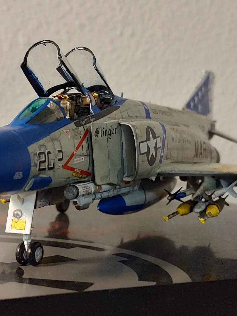 McDonnell F-4B Phantom II -- Plastic Model Airplane Kit -- 1/48 Scale ...