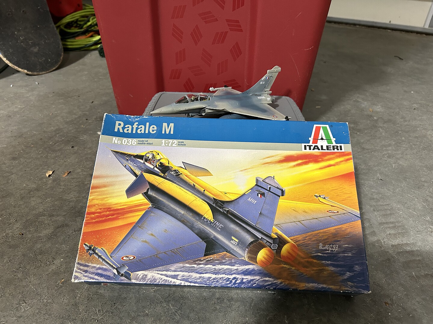 Rafale M Aircraft -- Plastic Model Airplane Kit -- 1/72 Scale ...