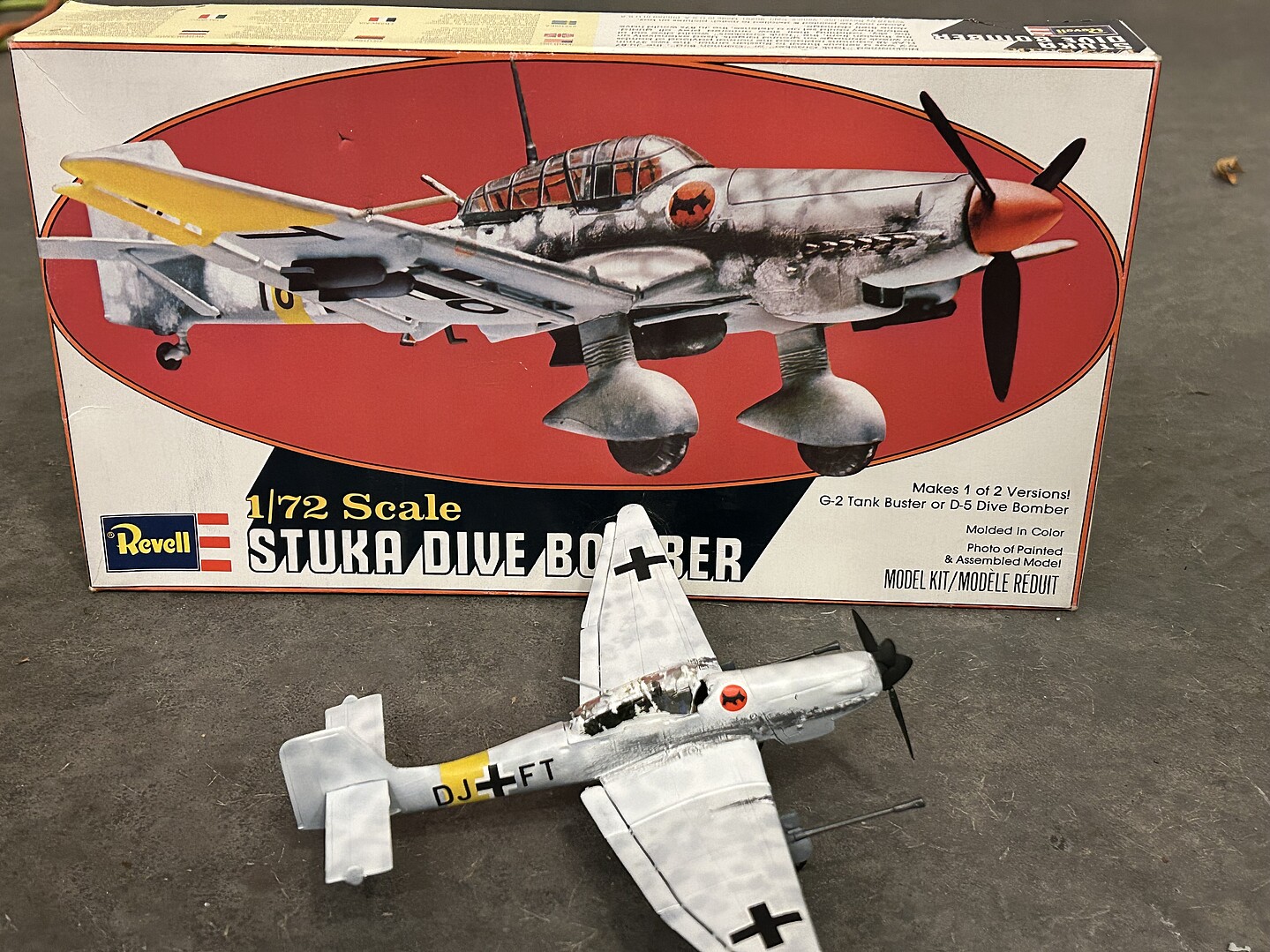 Junkers Ju 87 G/D Tank Buster -- Plastic Model Airplane Kit -- 1/72 ...