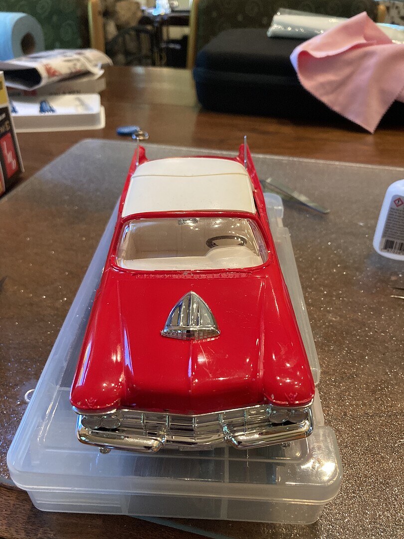 1959 Chrysler Imperial -- Plastic Model Car Kit -- 1/25 Scale -- #1136 ...