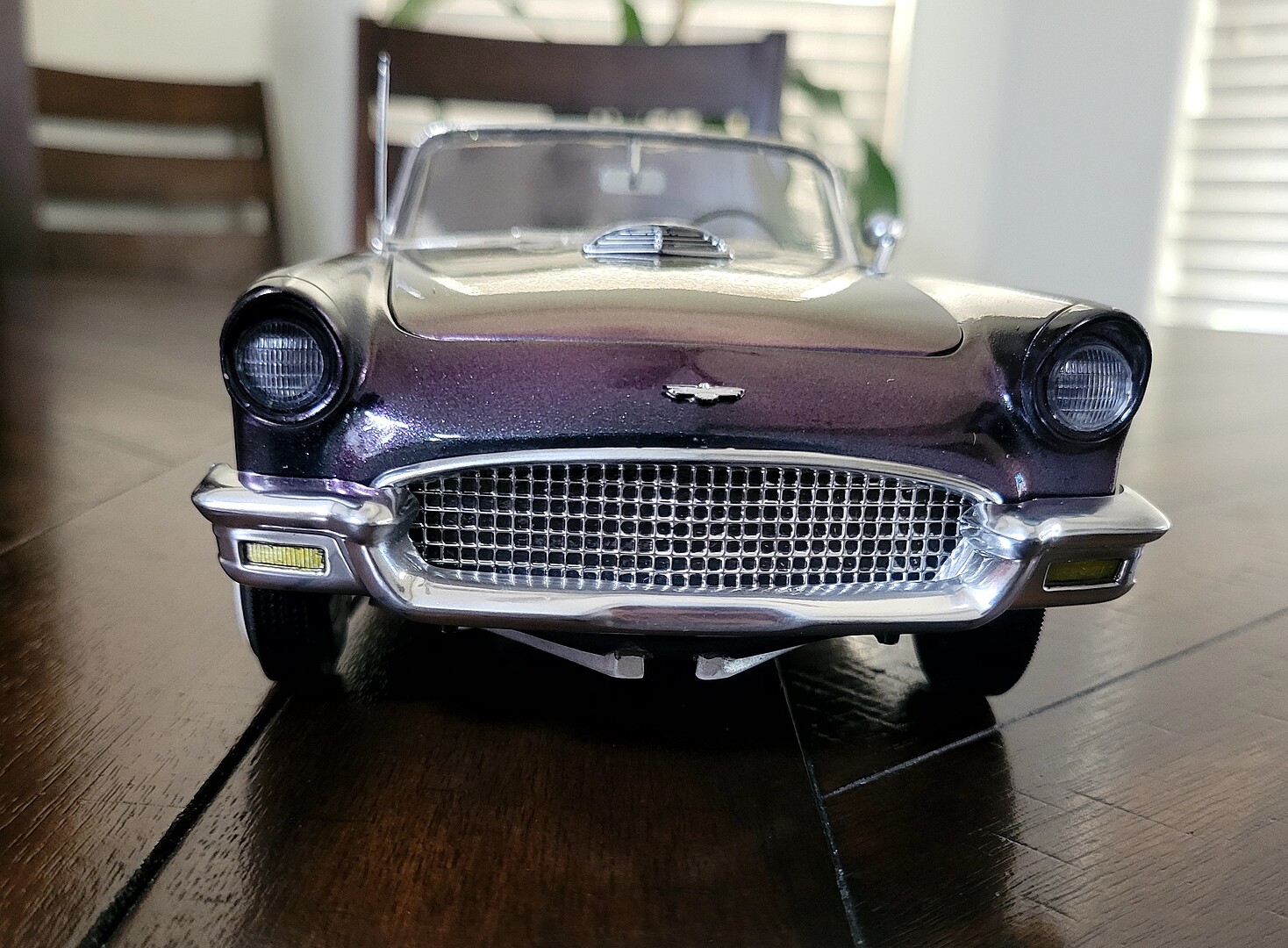 1957 Ford Thunderbird -- Plastic Model Car Vehicle Kit -- 1/16 Scale ...