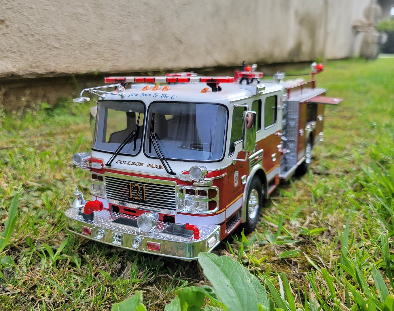 '02 American LaFrance Eagle Fire Pumper -- Plastic Model FIretruck Kit ...