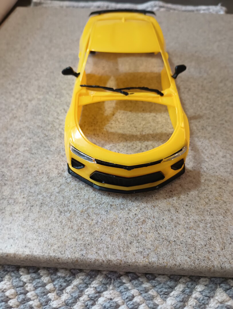 2017 Chevy Camaro SS 1LE -- Plastic Model Car Kit -- 1/25 Scale ...