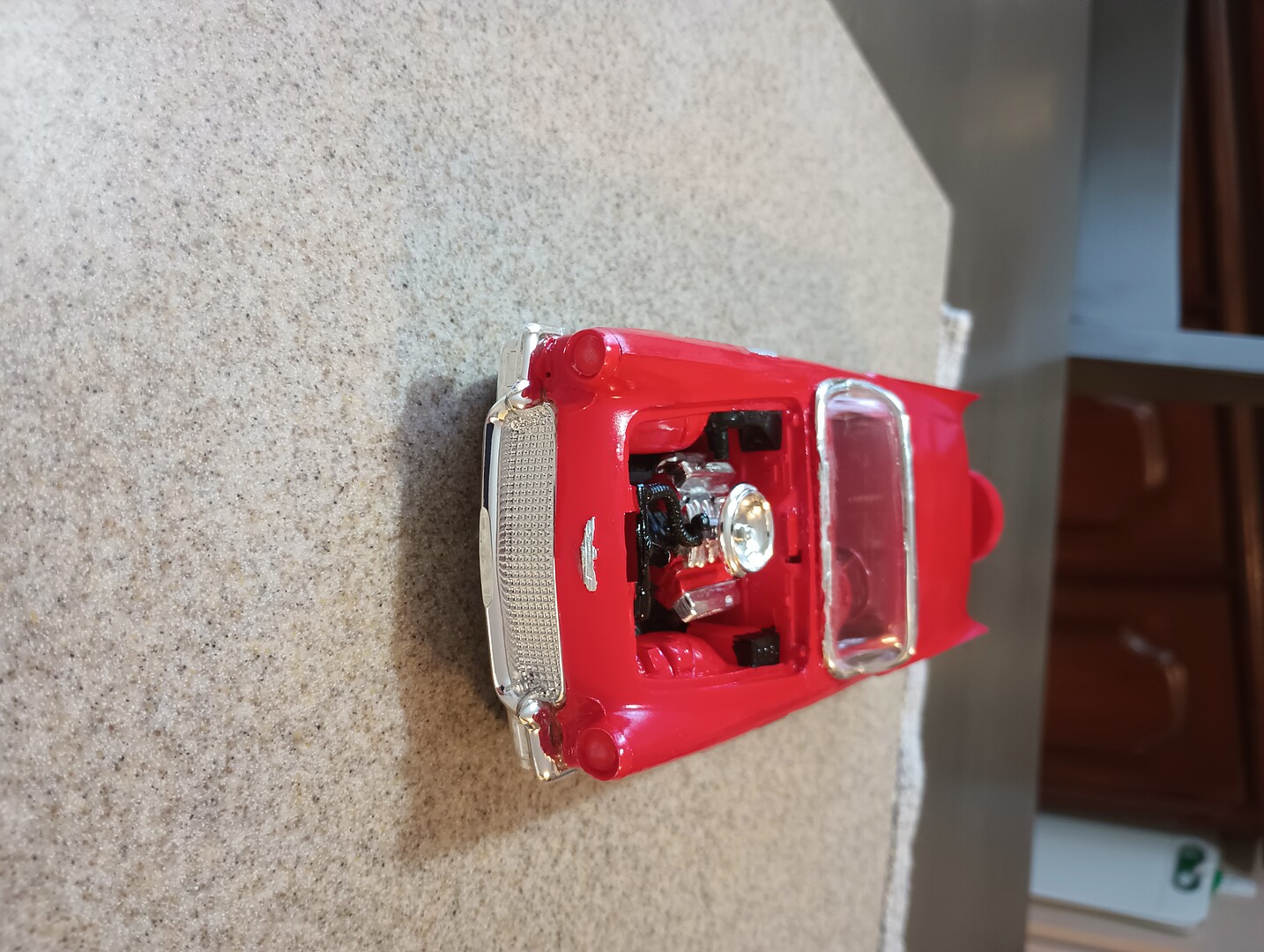 '57 Ford Thunderbird (3 in 1) -- Plastic Model Car Vehicle Kit -- 1/25 ...