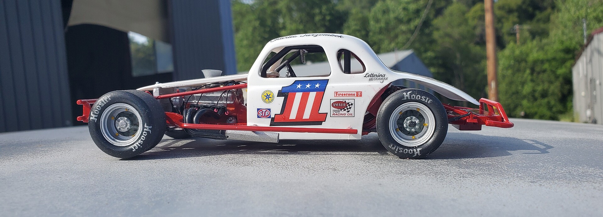 1936 Wild One Modified Chevy -- Plastic Model Car Vehicle Kit -- 1/25 ...