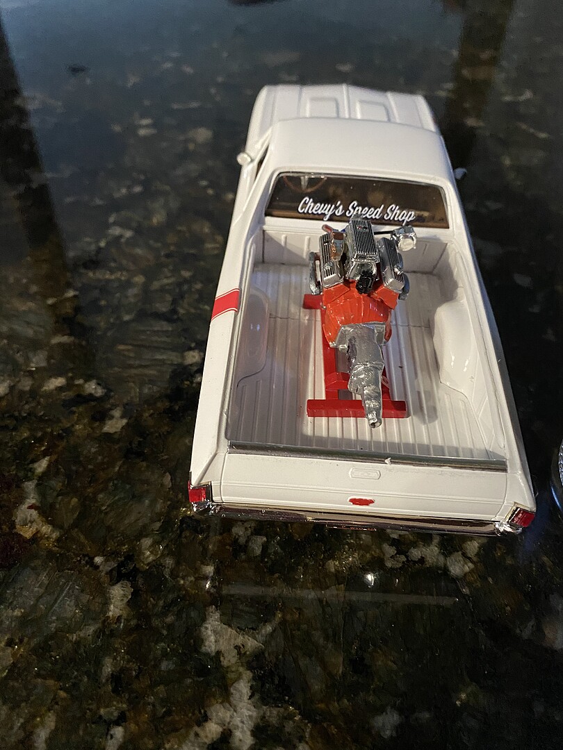 '68 Chevy El Camino SS Coca Cola -- Plastic Model Vehicle Kit -- 1/25 ...