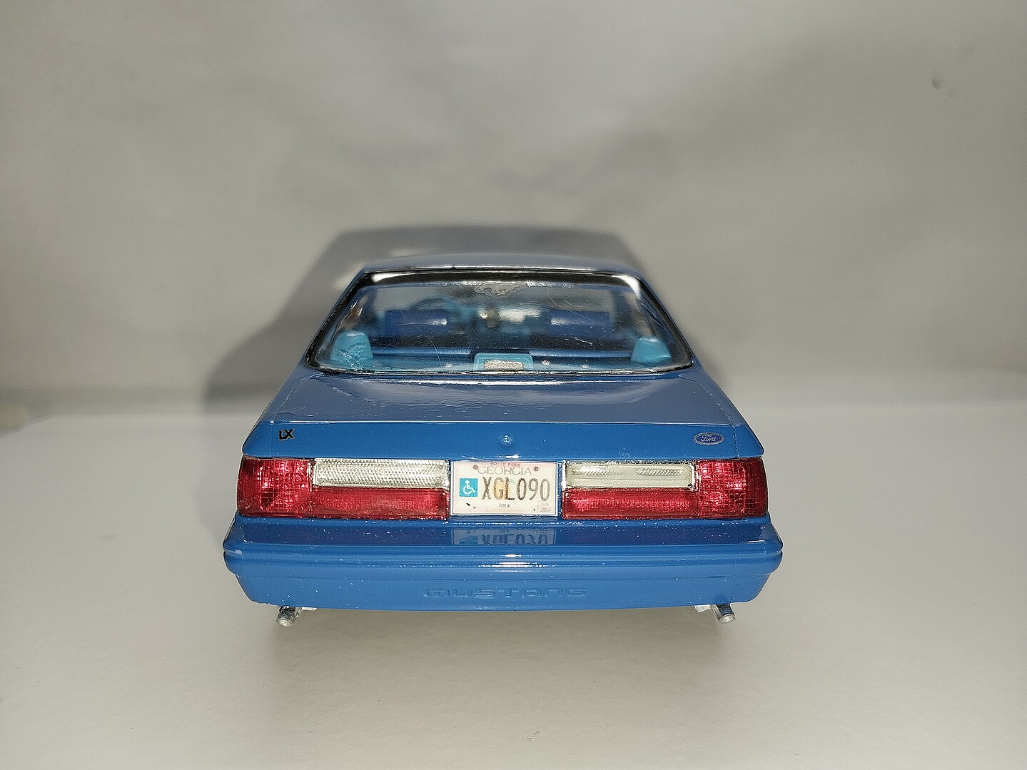 1990 Mustang LX 5.0 Drag Racer -- Plastic Model Car Kit -- 1/25 Scale ...